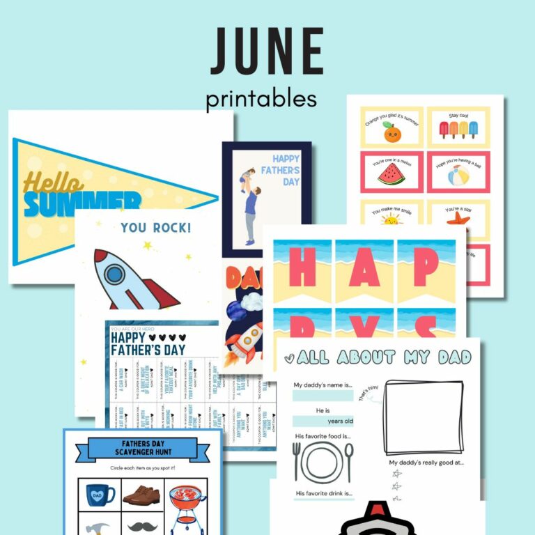 June Printables Bundle