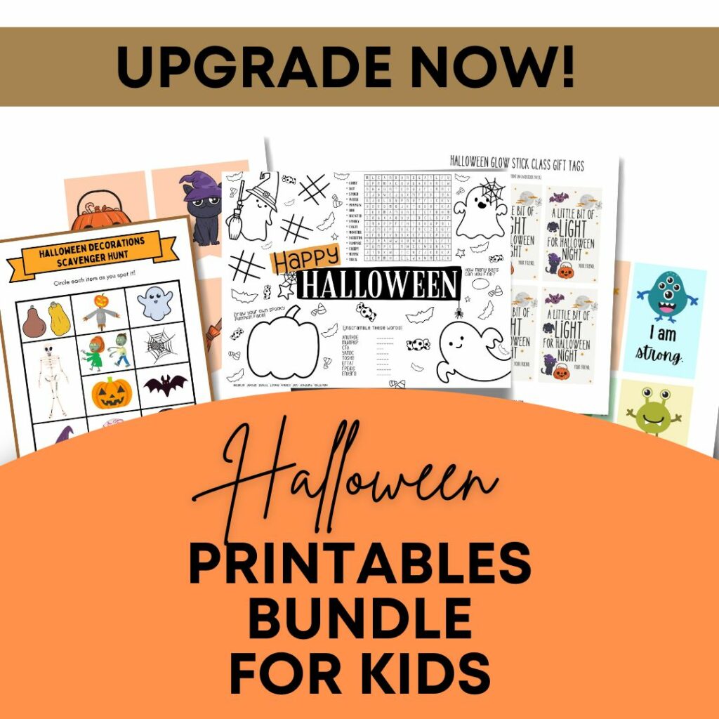 Halloween Printables Bundle